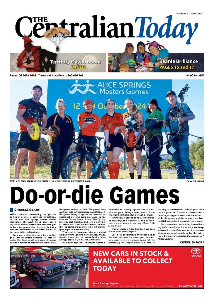 The Centralian Today - 27th June 2024 | The Centralian Today