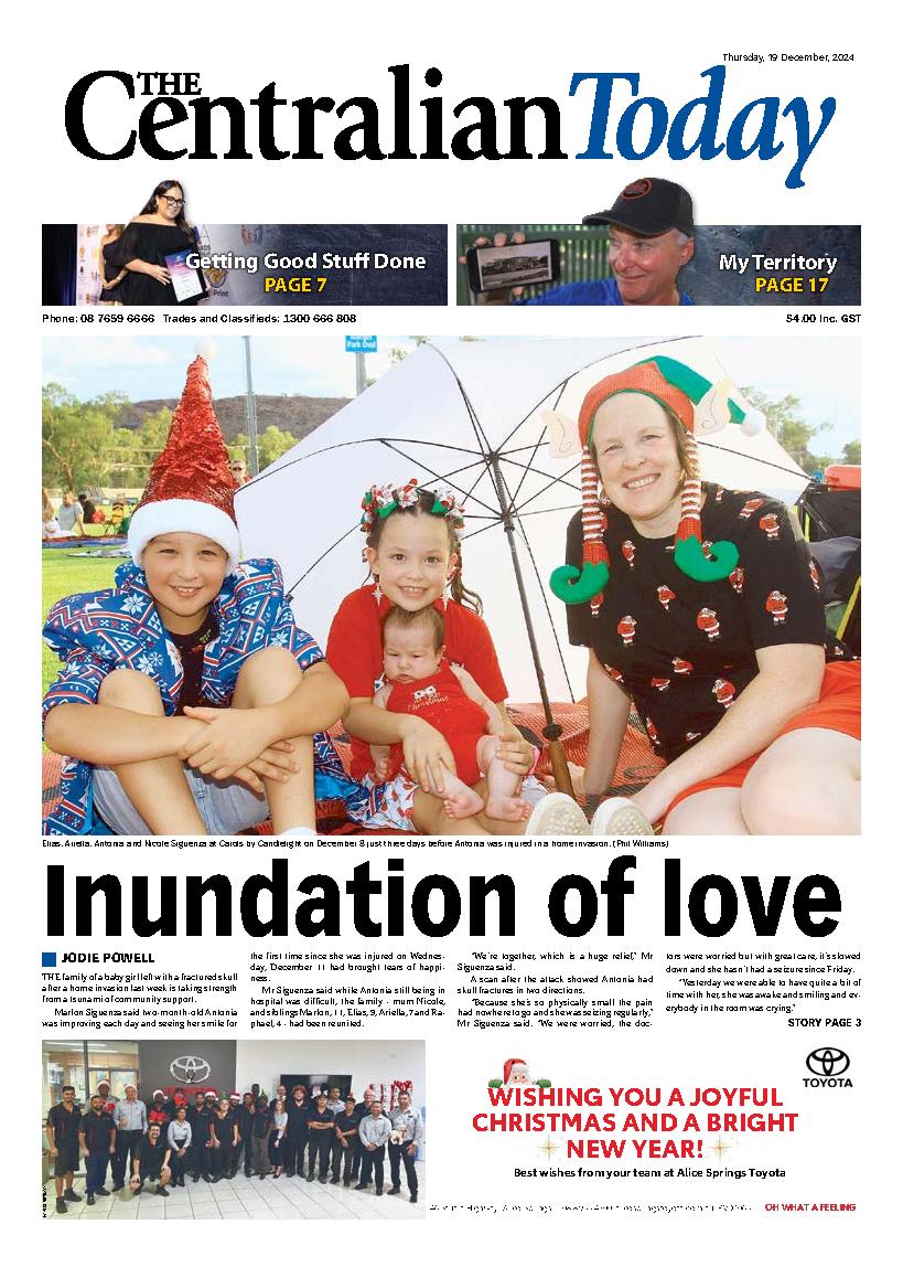 The Centralian Today - 19th December 2024 | The Centralian Today